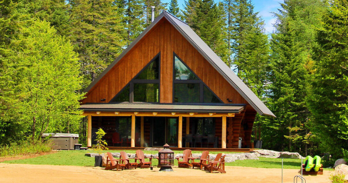 Découvrez le chalet L'Abénaki - Au Chalet en Bois Rond