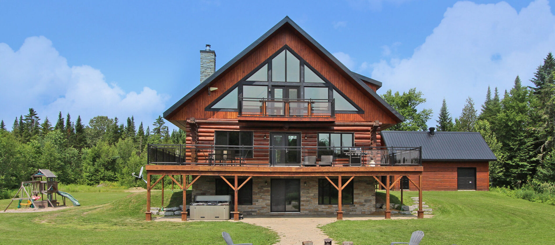 Découvrez le chalet La Chasse-Galerie - Au Chalet en Bois Rond