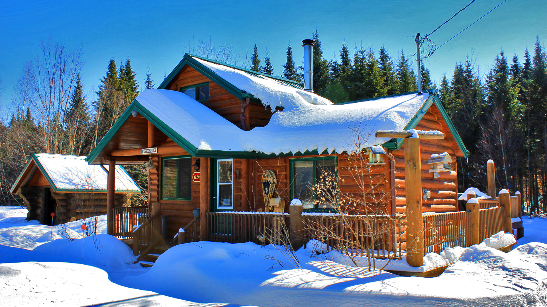 Découvrez le chalet Le Défricheur - Au Chalet en Bois Rond