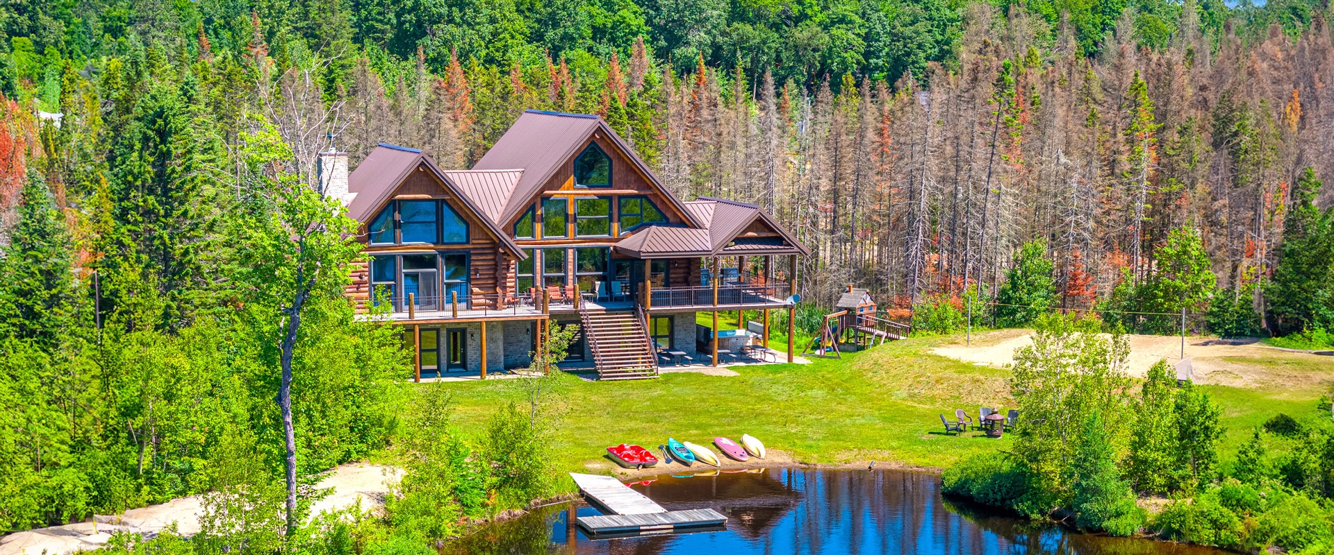 Découvrez le chalet L'Étincelle - Au Chalet en Bois Rond