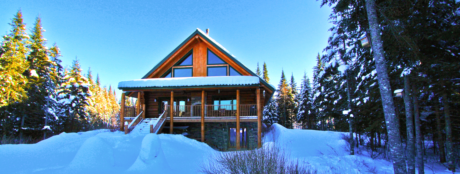 Découvrez le chalet Le Havre de Paix - Au Chalet en Bois Rond
