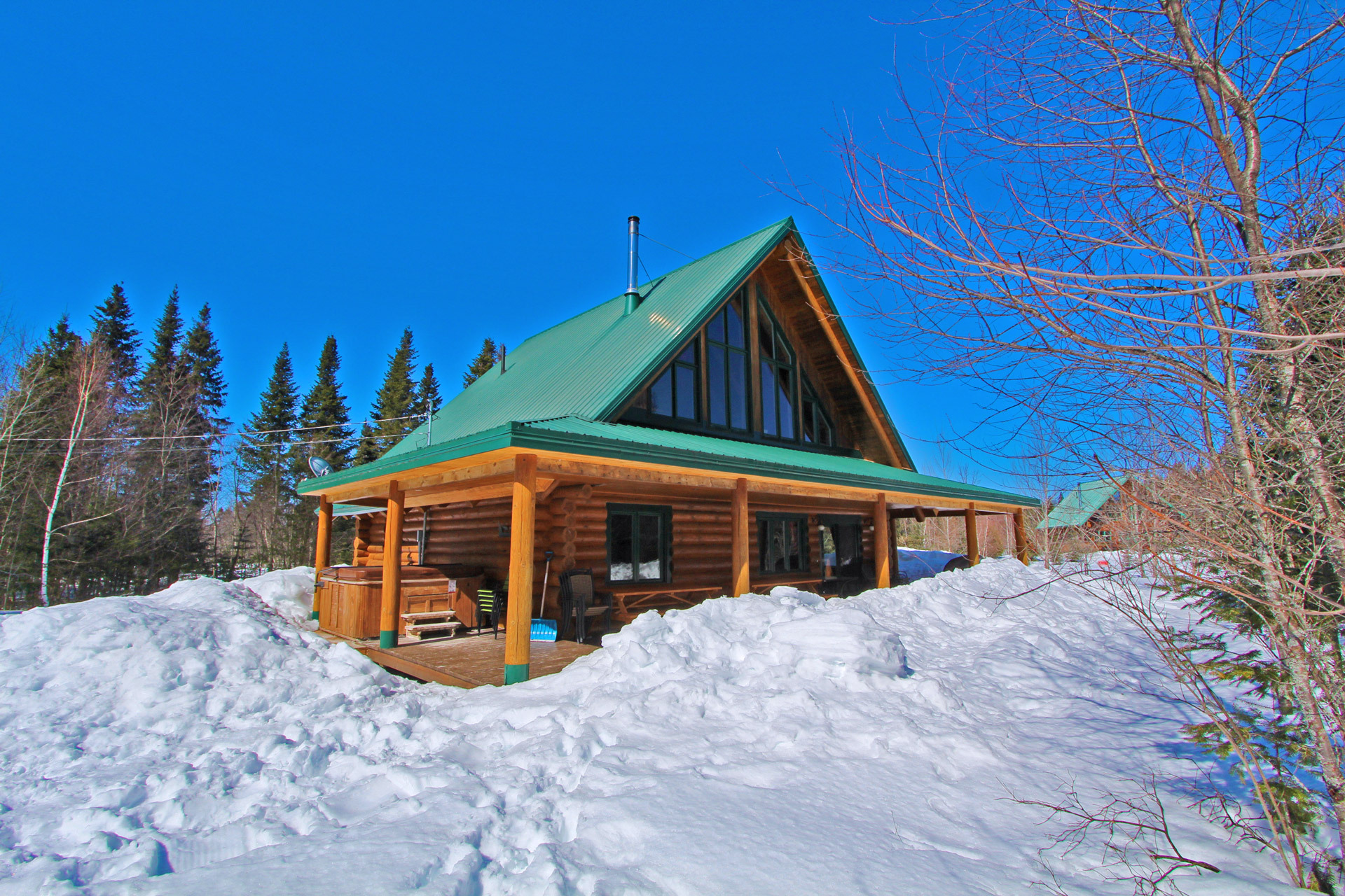 Découvrez le chalet L'Orignal - Au Chalet en Bois Rond